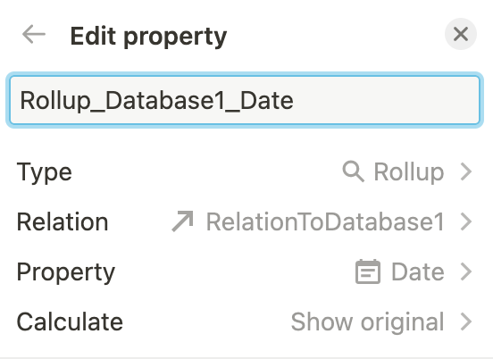 Notion 如何在一个database中引入另一个database的数据/Rollup,Relation的用法_notion rollup-CSDN博客